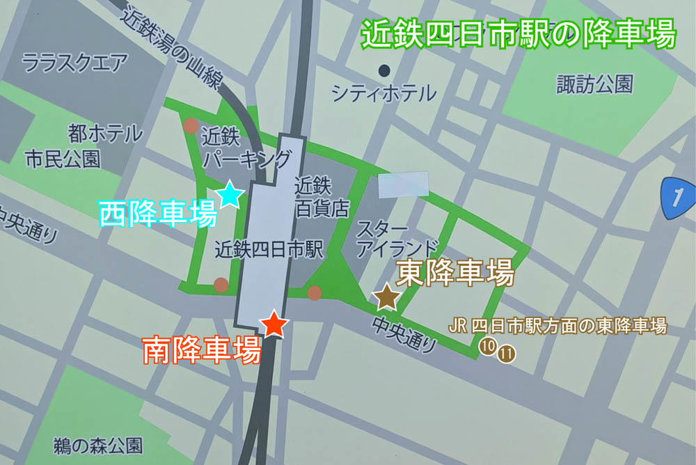 近鉄四日市駅とJR四日市駅のバス乗り場をご紹介 | 三重交通バスで四日市駅からおでかけしよう